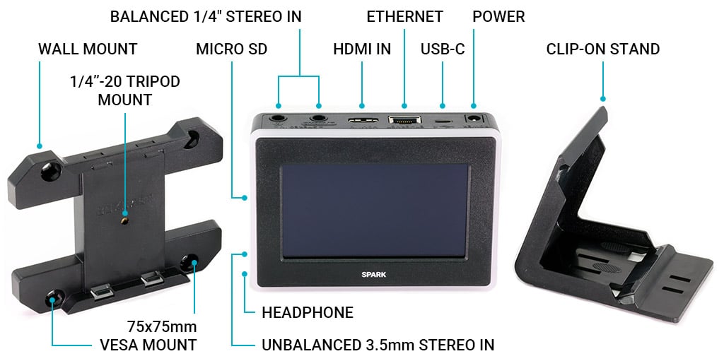 Spark | HEVC Touchscreen Encoder