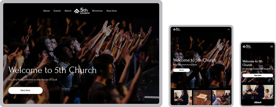 Sites | Church Website Builder by BoxCast