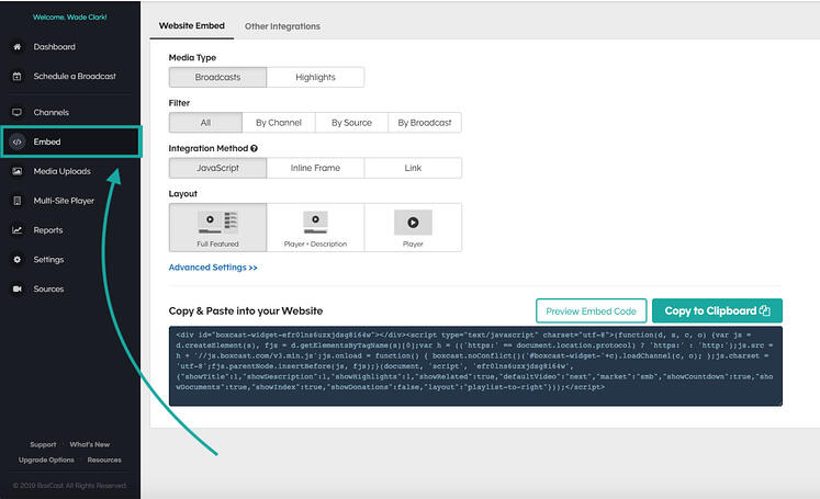How to Embed a Live Stream on Your Website