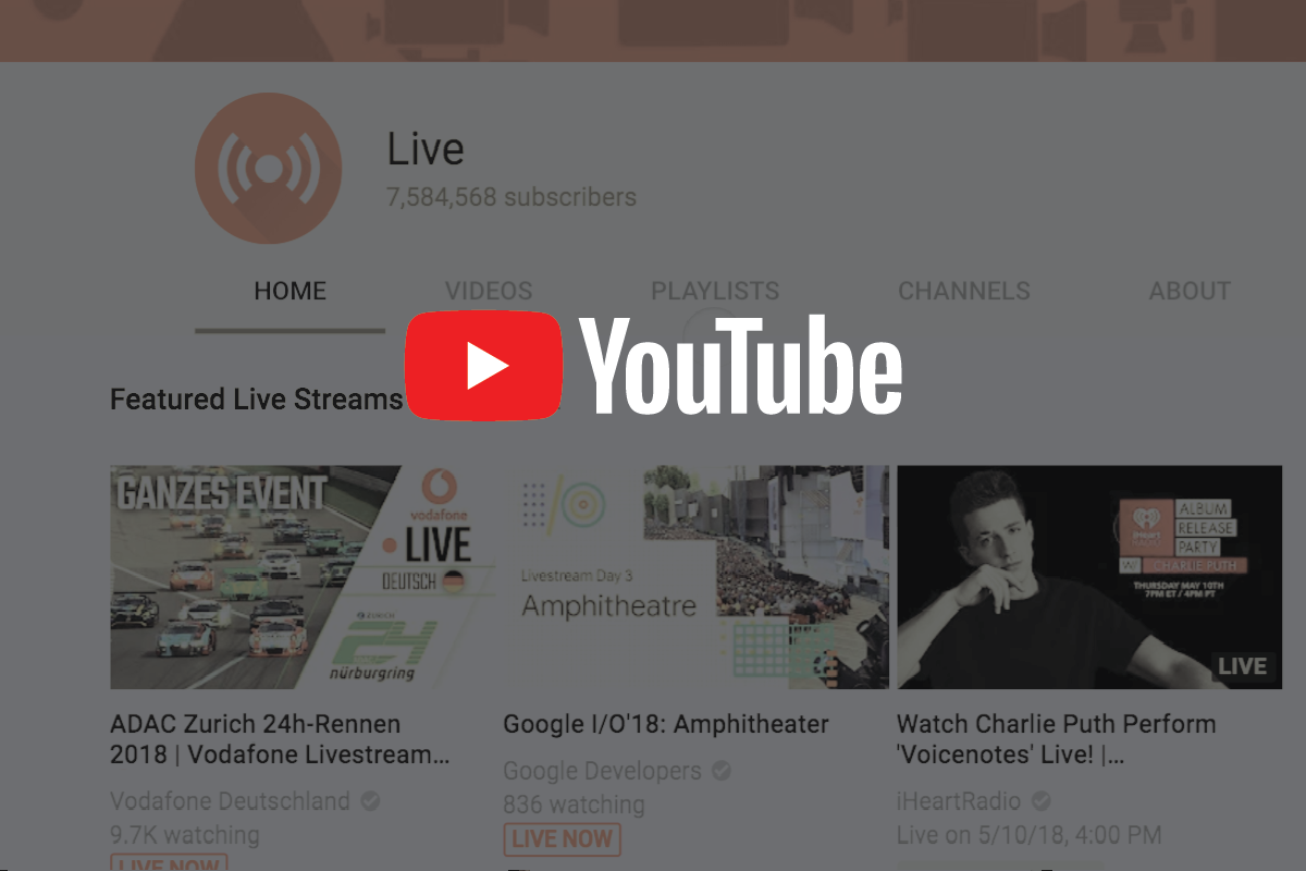 How to Stream to YouTube Live